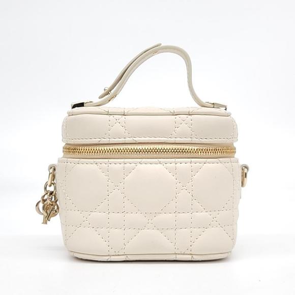 Dior | Bags | Christian Dior Christian Cannage Micro Vanity | Poshmark